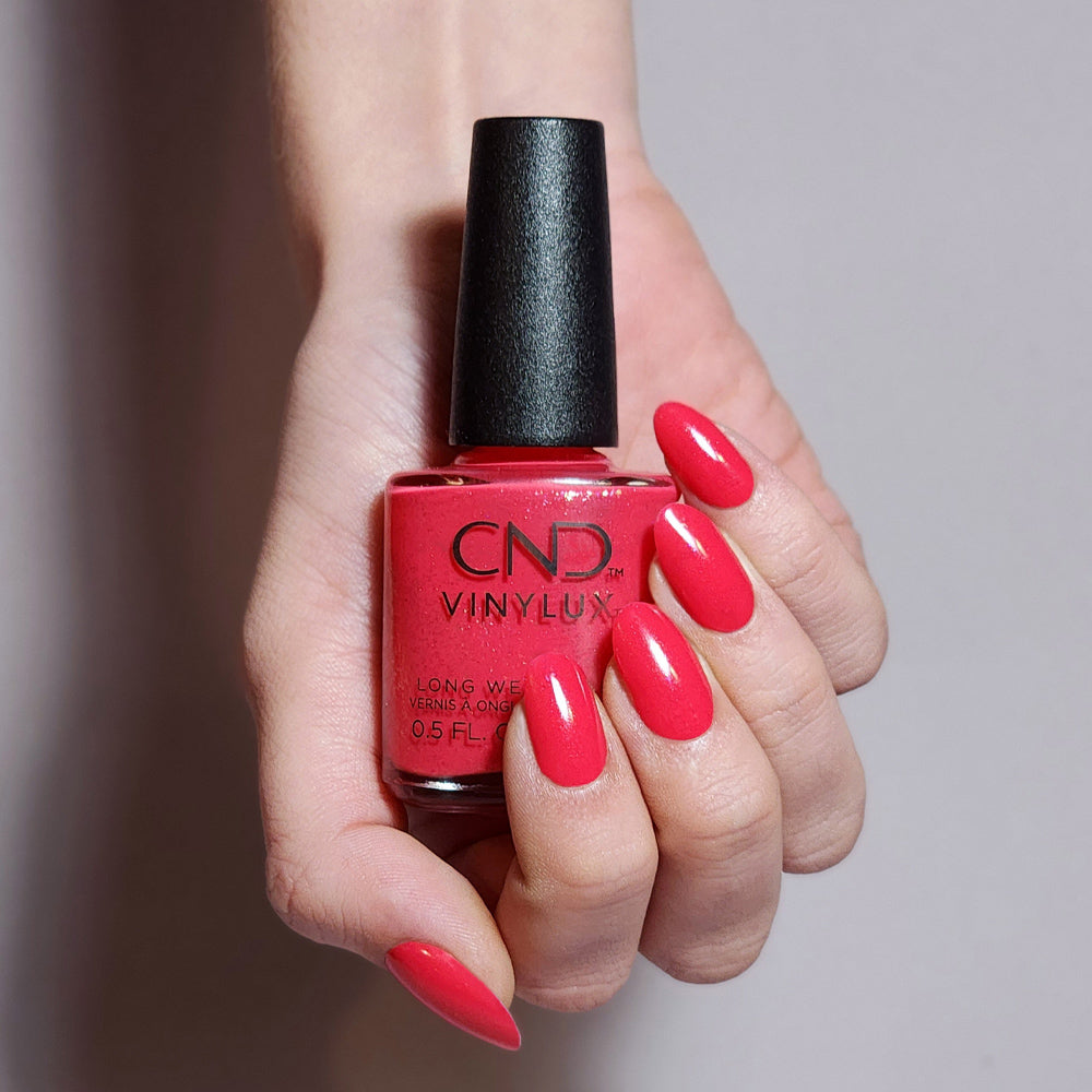 CND™ Vinylux™ Outrage-Yes 15ml | Strawberry Red Nail Polish | Official UK Store