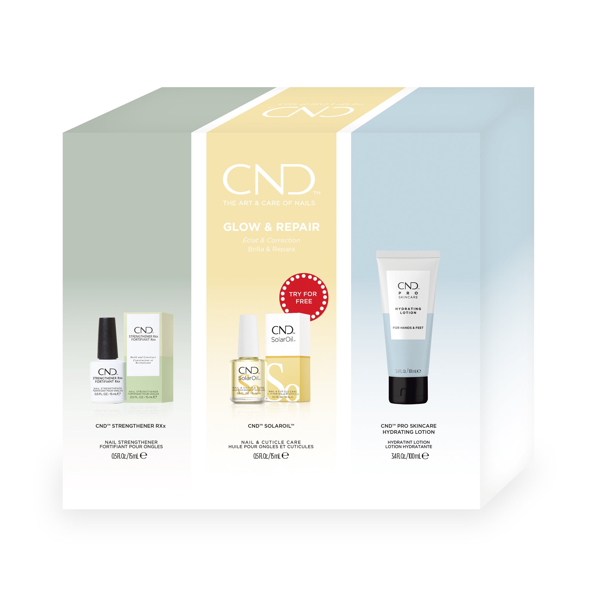 CND Glow & Repair | Nail Care Gift Set
