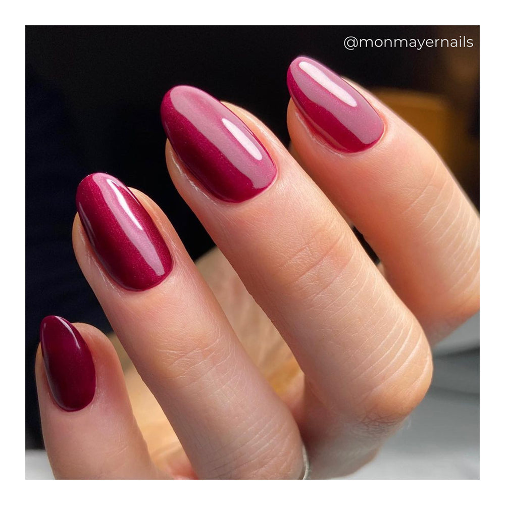 CND Vinylux Masquerade 15ml | Metallic Burgundy Nail Polish | Official ...