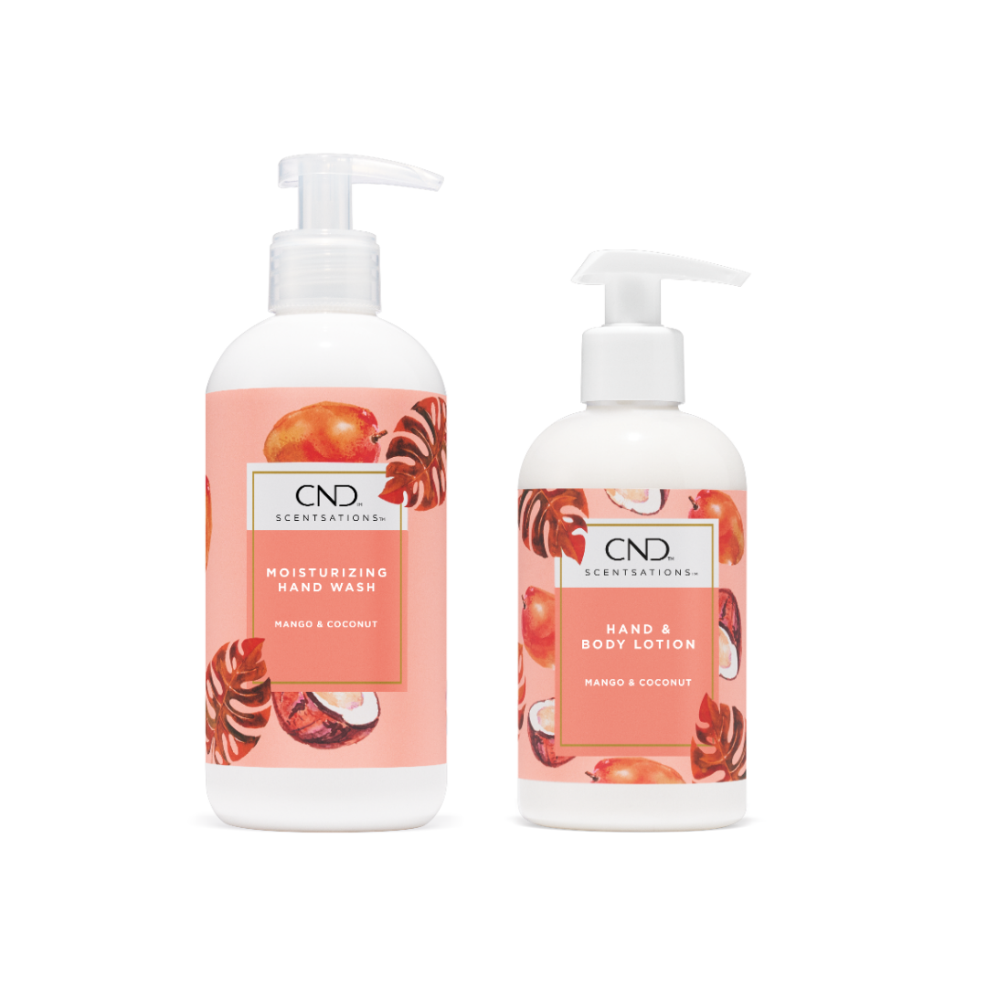 CND™ Scentsations Mango & Coconut Wash & Lotion Duo | Official UK Store