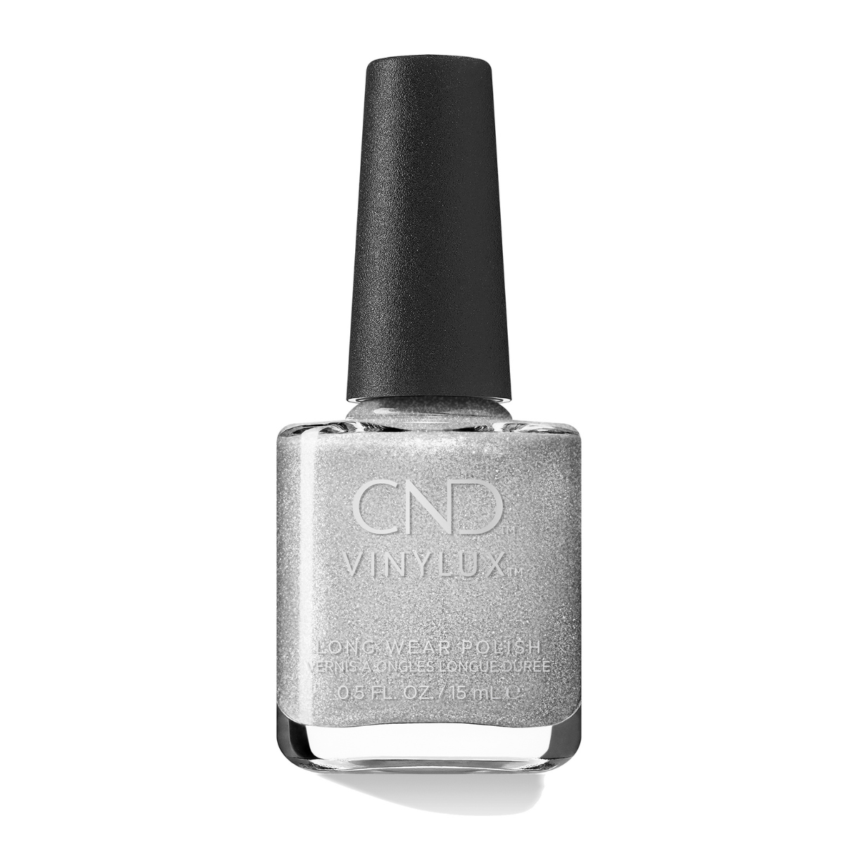 CND™ Vinylux™ Steel Kisses 15ml | LoveCND Silver Nail Polish | Official UK Store | CND™